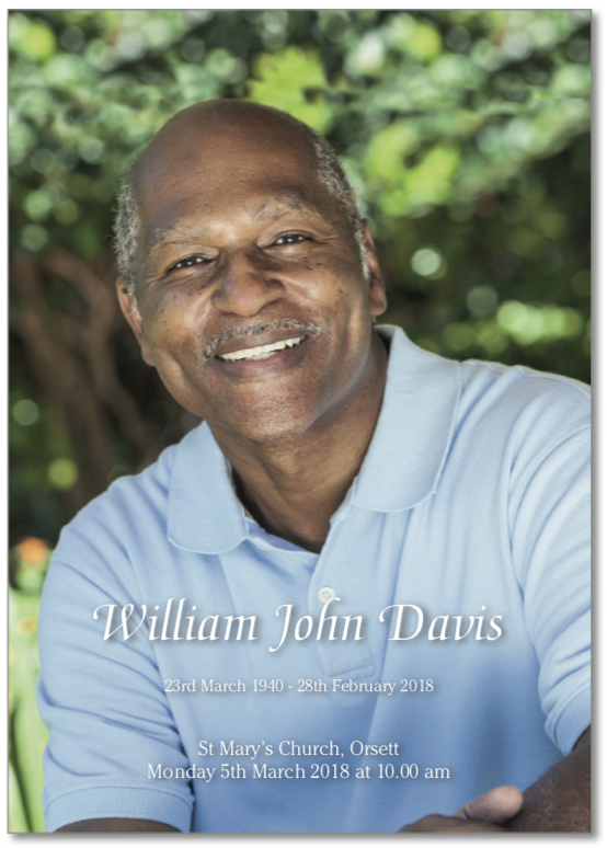 Funeral Stationery – Eirlys Johnson Funeral Services
